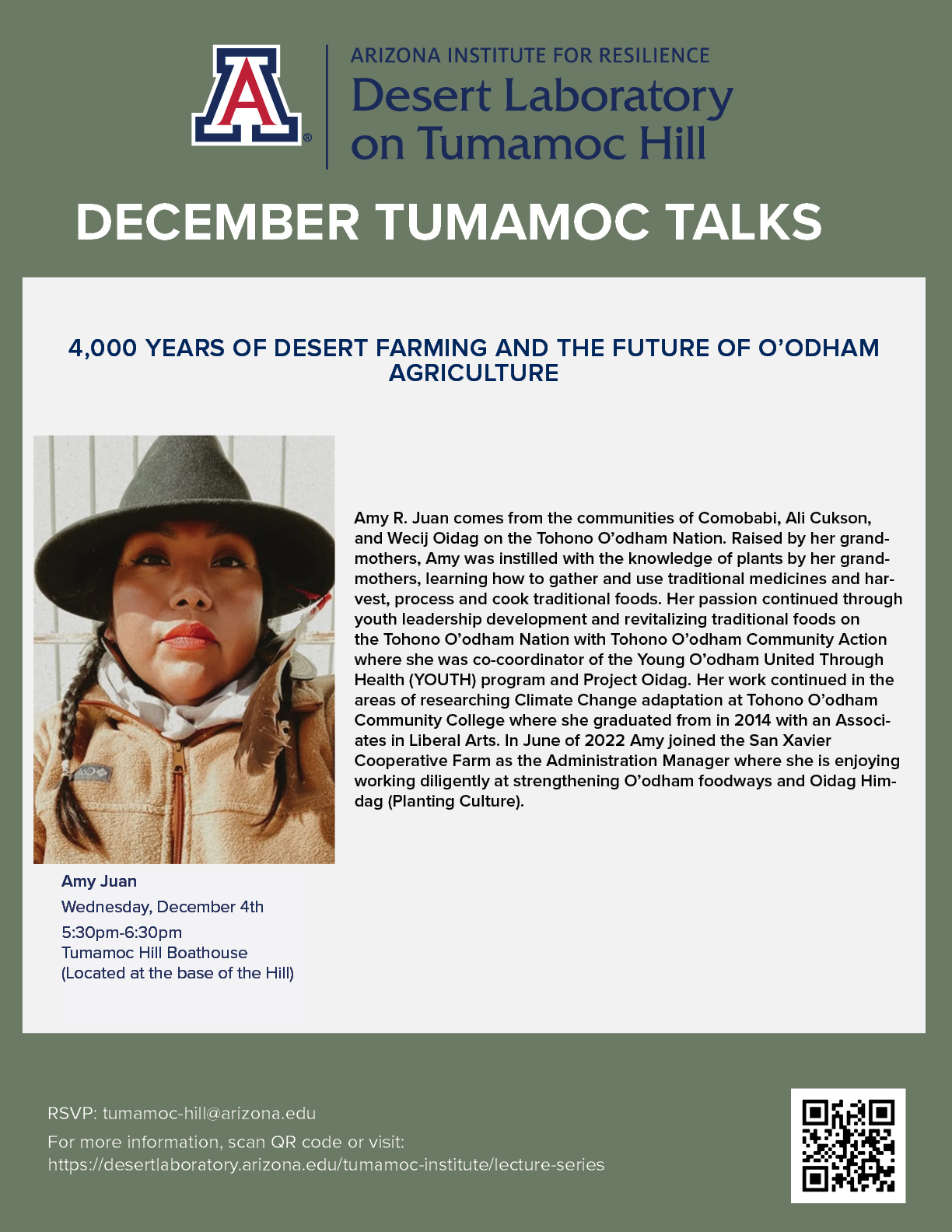 CANCELLED: 4,000 years of desert farming and the future of O’odham ...